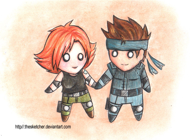 Chibi Metal Gear Solid Fairy Tale. Metal Gear Rex Is Attacking. – LOYAL ...