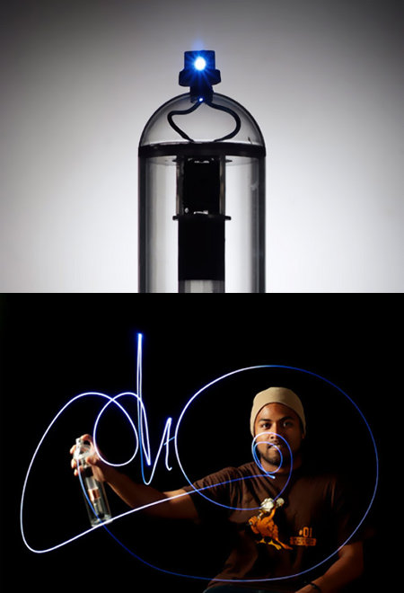 French designer Aissa Logerot Creates “Halo” LED Light Spray Paint ...