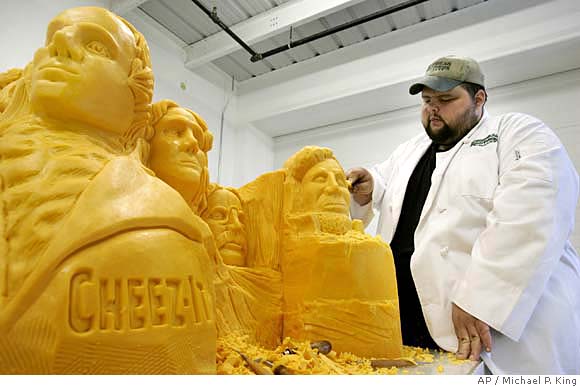 Laser Cheese Man Sprays His Cheese On Innocent “Curry” Ramen Cups. That ...
