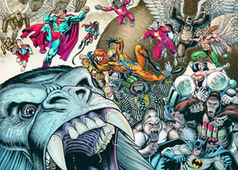 Ape Ruled the Comic World Of DC Comics. Origin From DC artist Sheldon ...