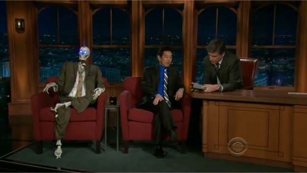 Mythbuster’s Grant Imahara Creates Craig Ferguson Robotic Skeleton ...