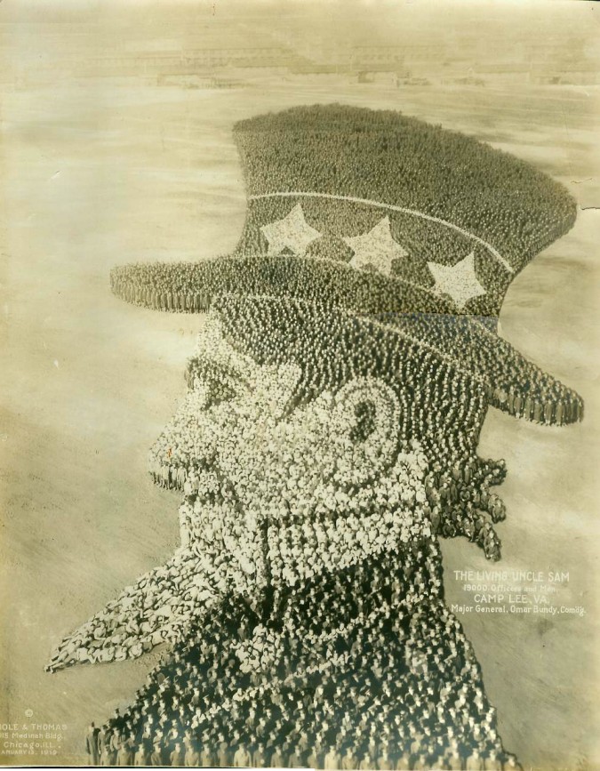 American Soldiers Pose as American History Symbols! Photographs by ...