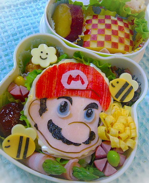 Super Mario Themed Food: Japan Sides Featuring Mario Furikake, Curry ...