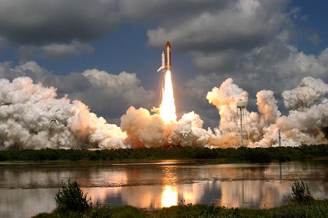 NASA Space Shuttle Commemoration & Tribute in Slow-Motion w/ Commentary ...