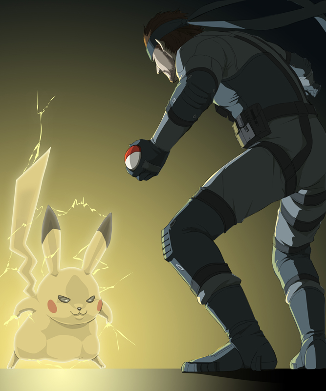 Snake Gets Pickachu Almost by Doubleleaf, Featuring Metal Gear Solid’s ...