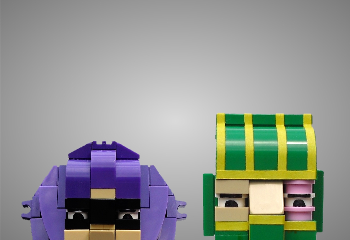 Lego Kick-Ass & Hit Girl by Iain Heath (Ochre Jelly)! – LOYAL K.N.G.