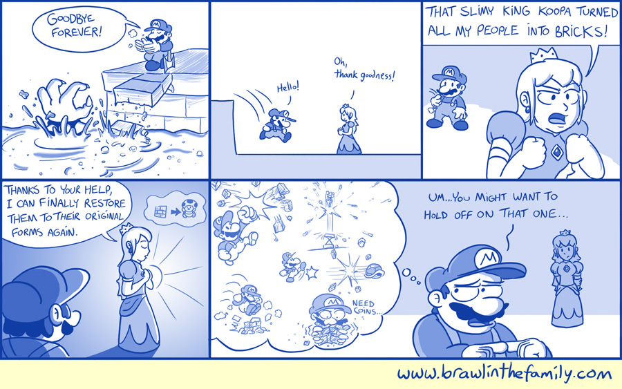 Brawl In The Family – Bricks (Issue 348), by Matthew Taranto! Webcomic ...